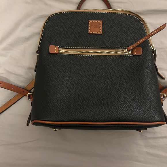 Dooney & Bourke | Bags | Dooney Bourke Black Pebble Grain Leather ...